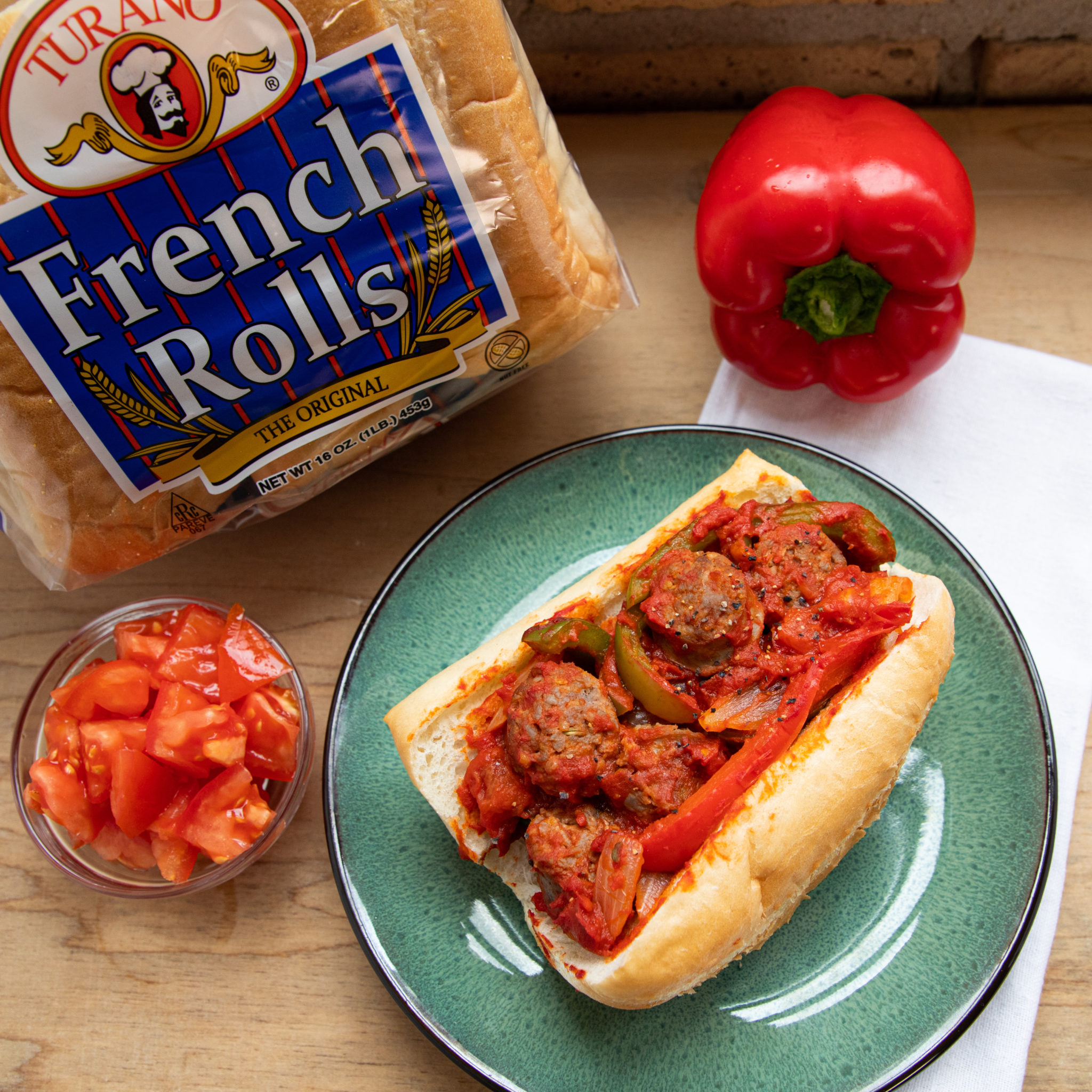 BBQ Brisket Sandwich • Turano Baking Co