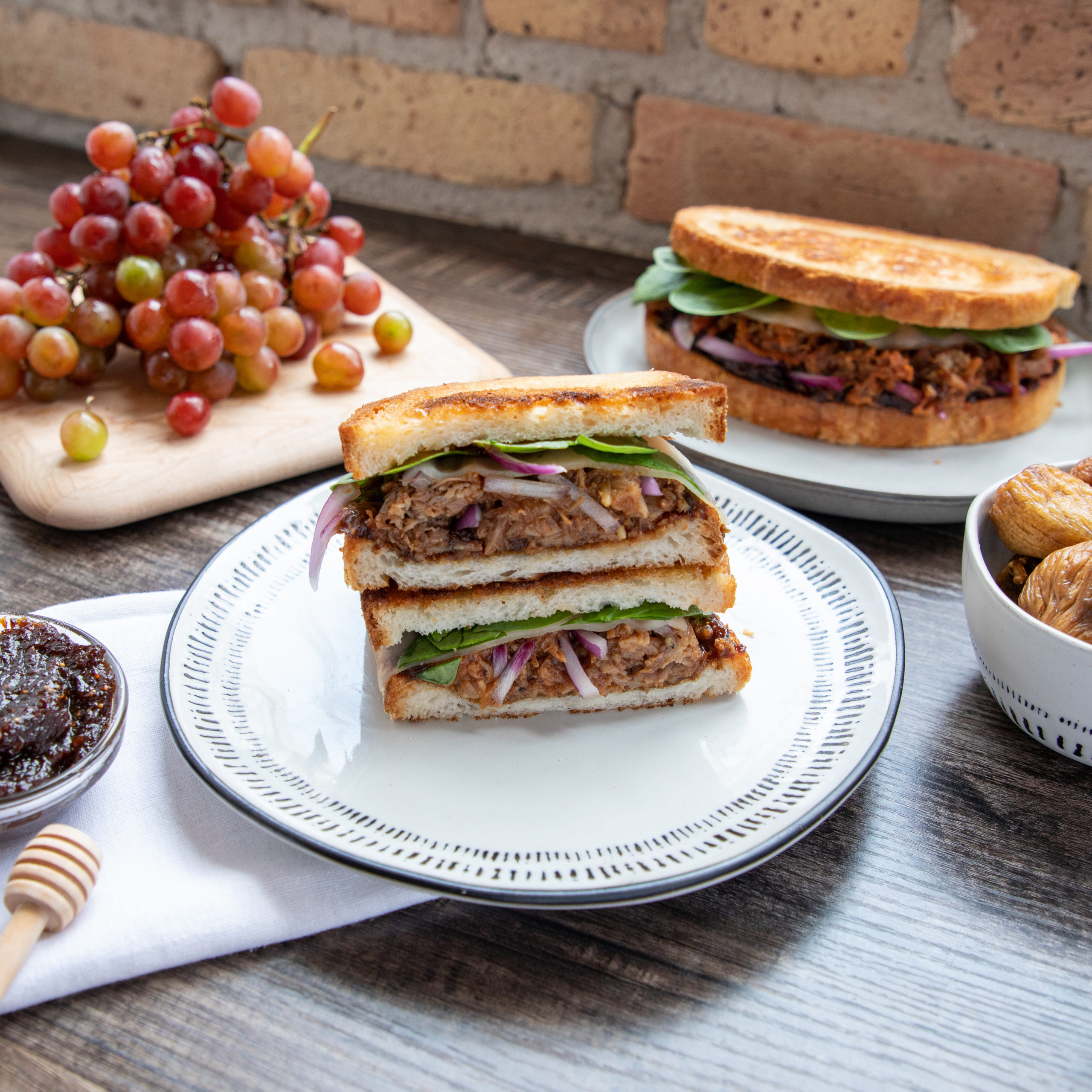 BBQ Pulled Pork Panini • Turano Baking Co