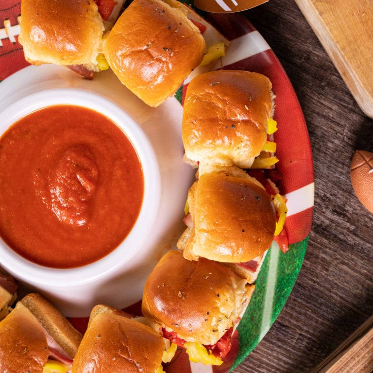 Mini Brioche Bun Sliced • Turano Baking Co