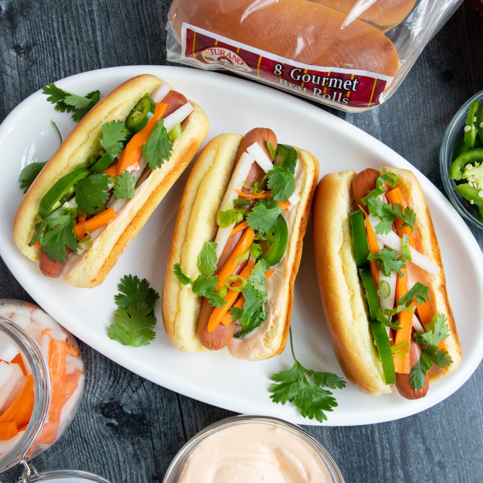 Gourmet Brat/Hot Dog Buns • Turano Baking Co