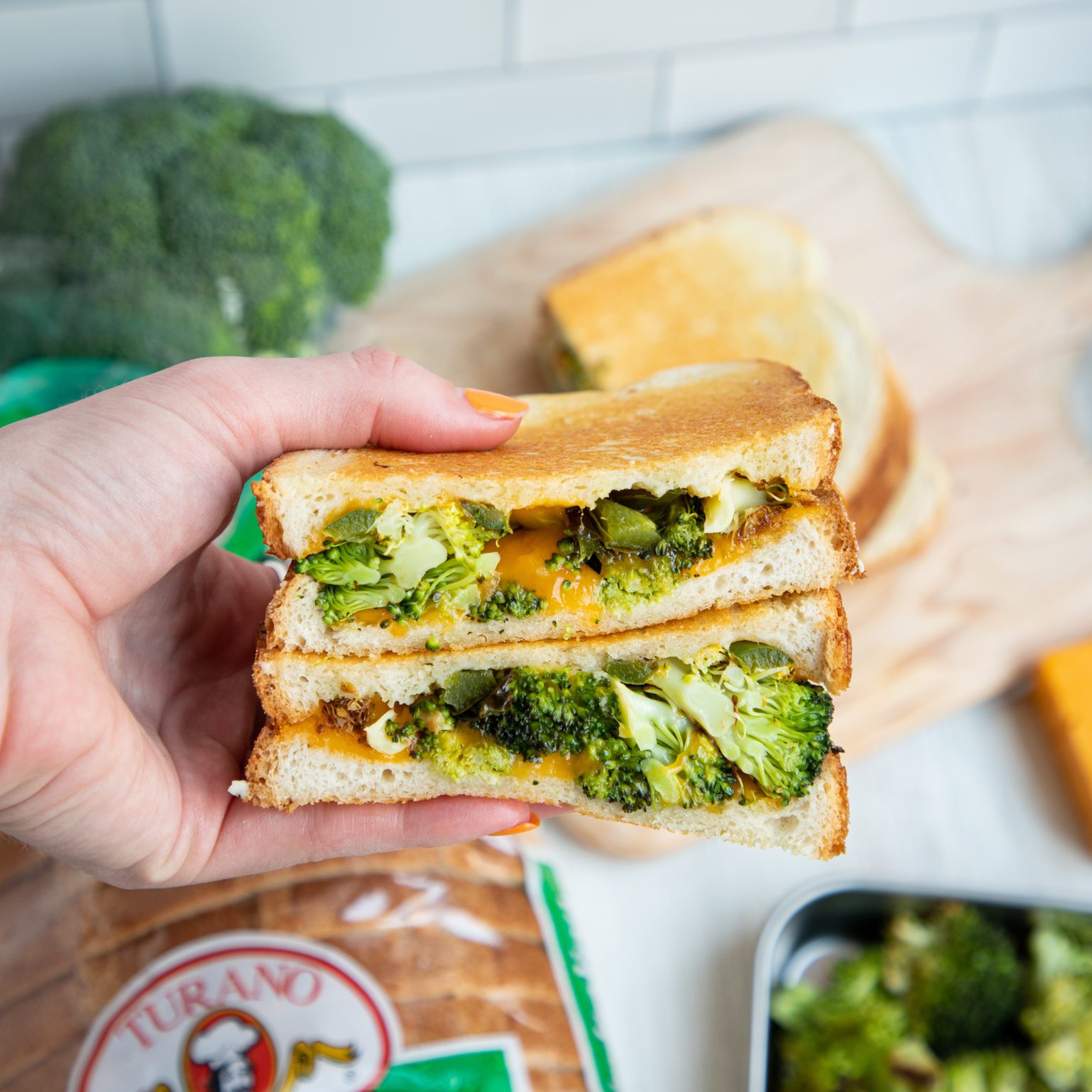 Pumpkin Grilled Cheese • Turano Baking Co