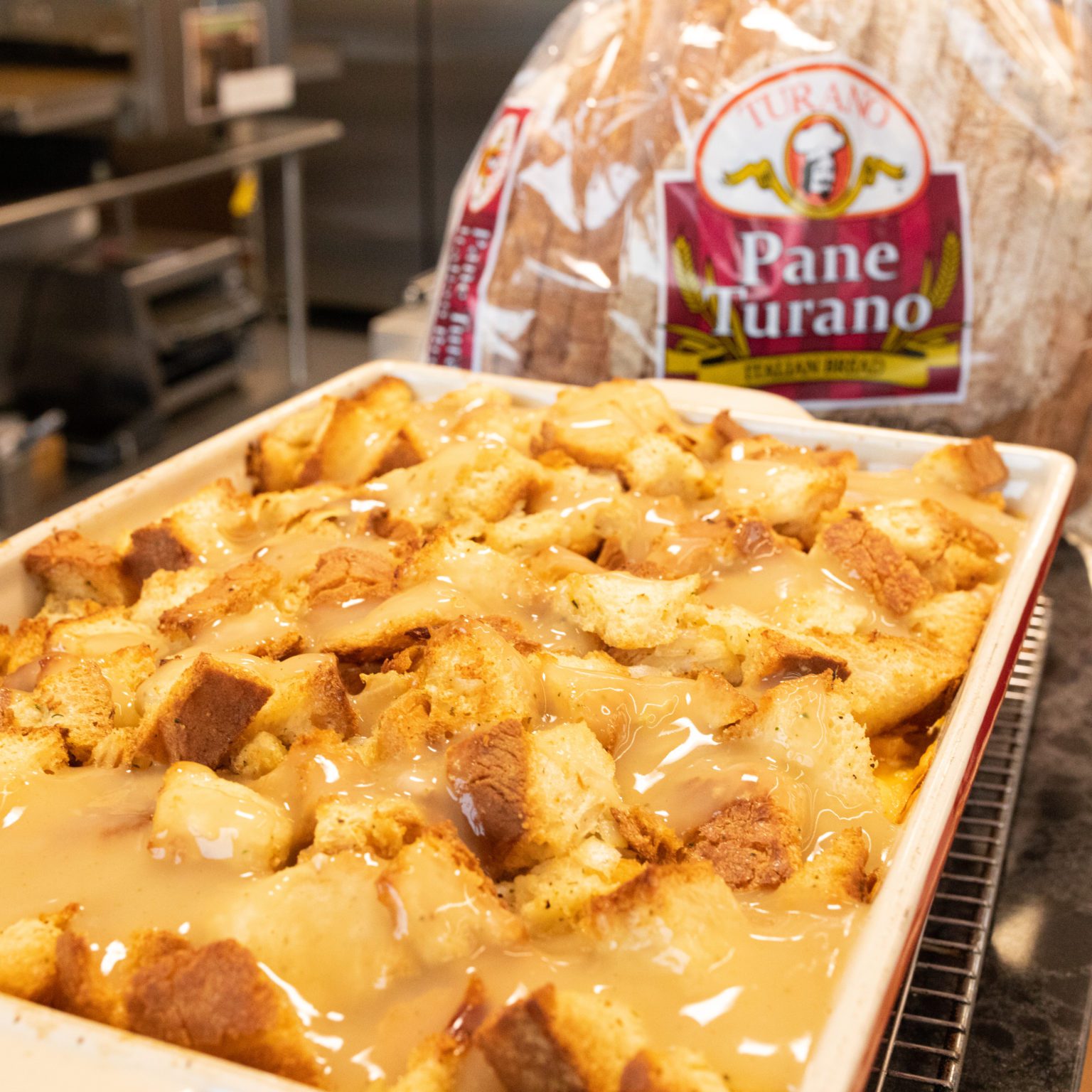 Cheesy Garlic Bread • Turano Baking Co